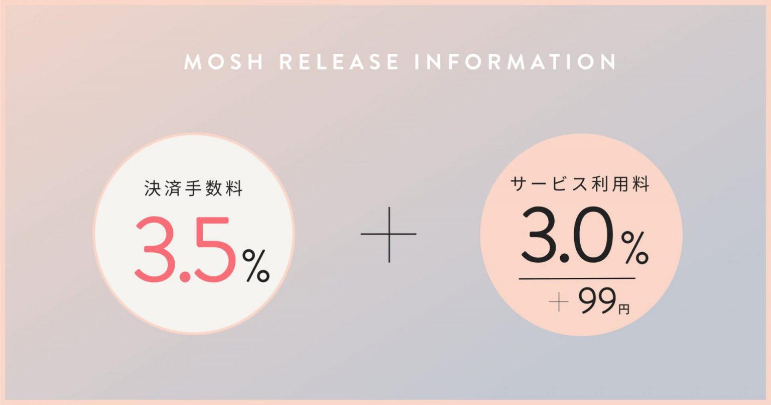 MOSHからクリエイターの皆さまへ手数料改定に関する大切なお知らせ | MOSH Magazine